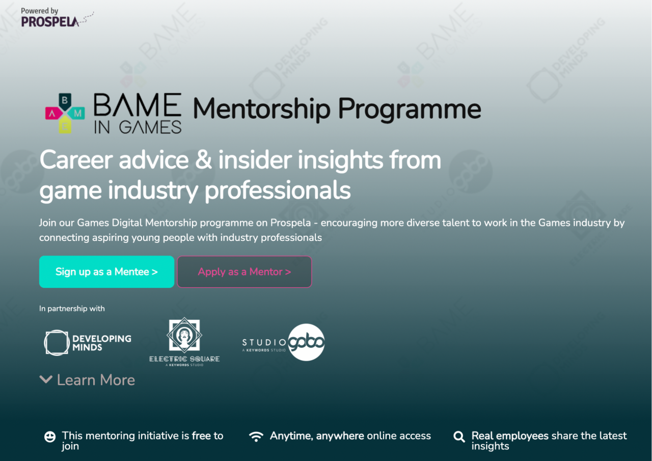 Black, Asian and Minority Ethnic BAME Talent in Games | Encouraging ...